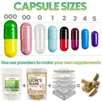 5000 count empty capsules supply
