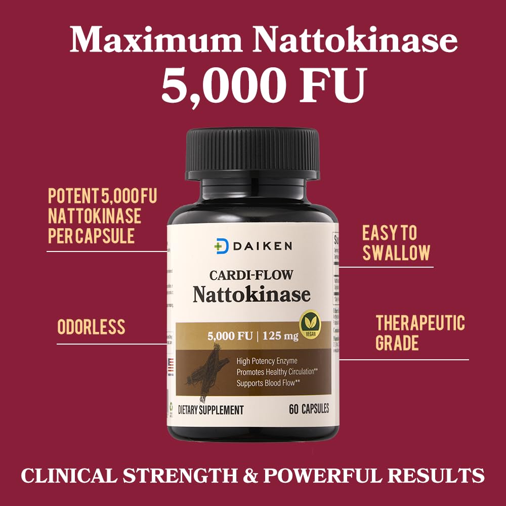 5000 FU nattokinase for wellness