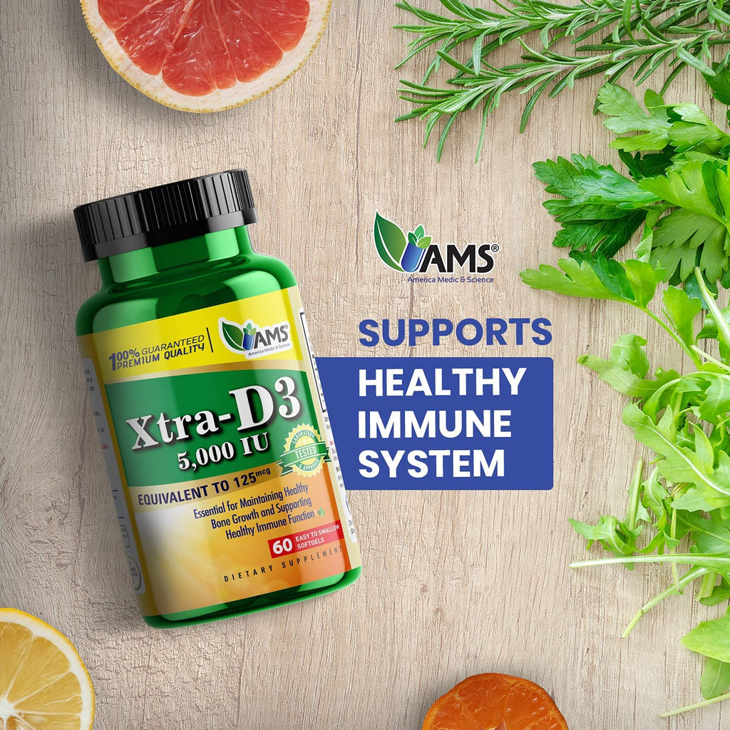 5000 IU vitamin D for immunity