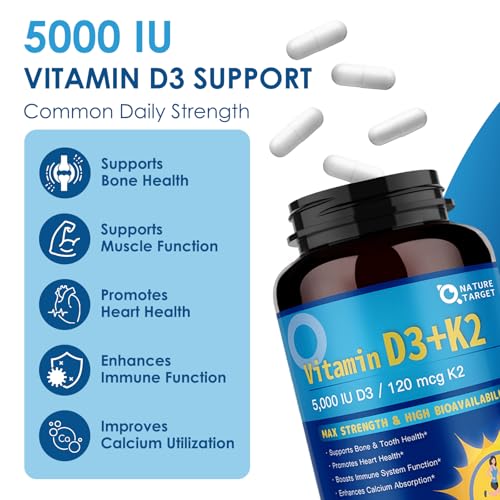 5000 IU vitamin D3 dosage