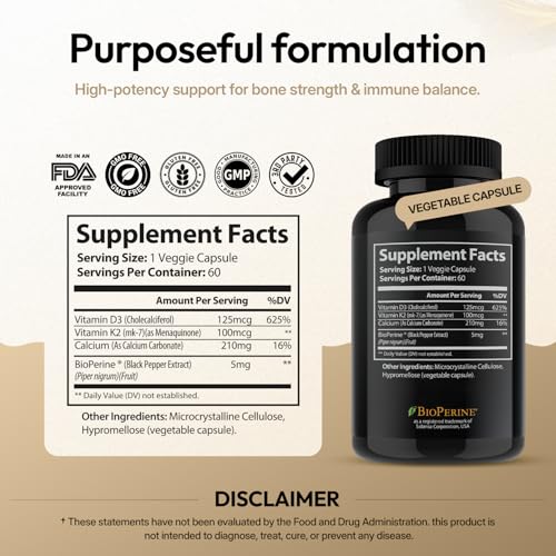 5000 IU vitamin D3 for energy