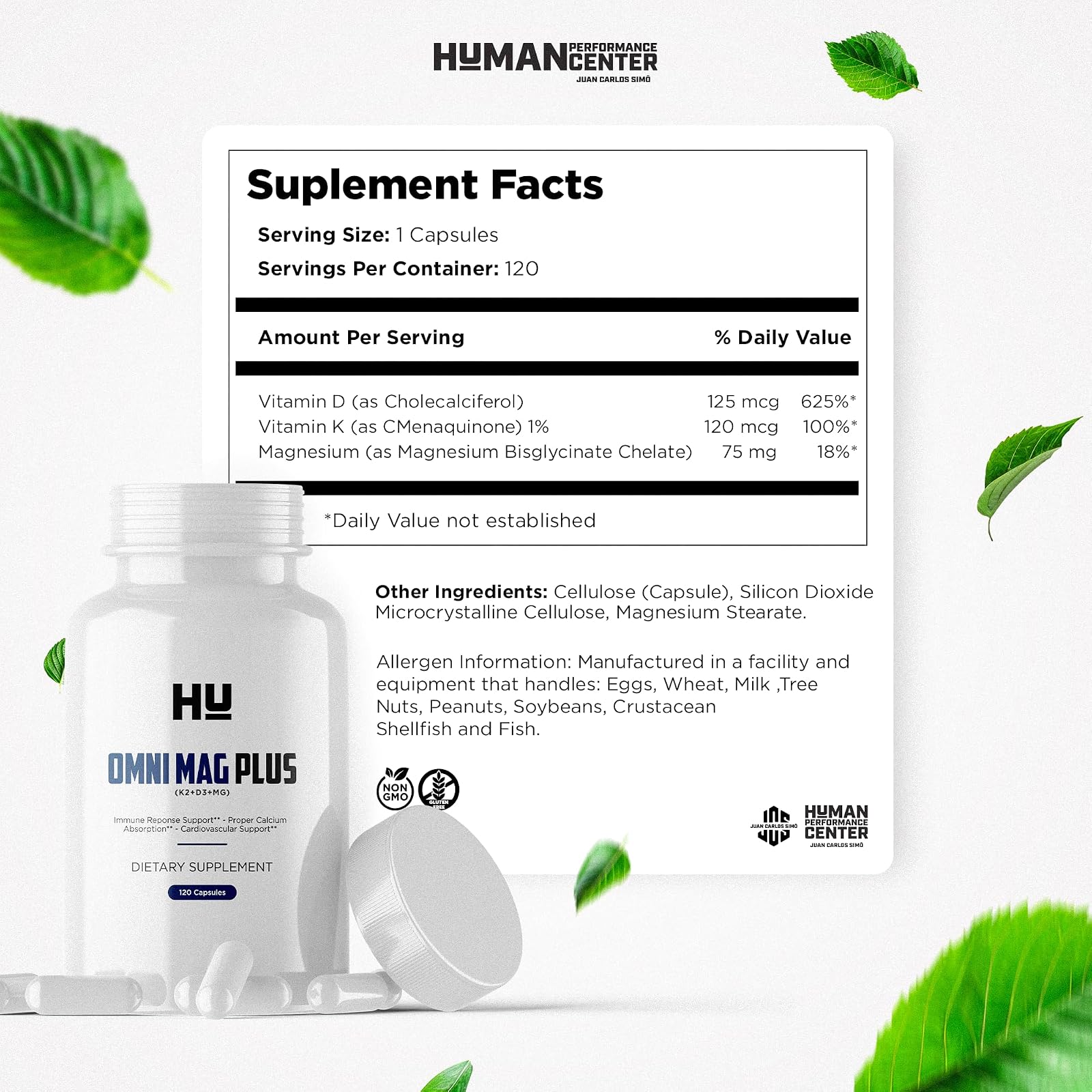 5000 IU Vitamin D3 for immune support