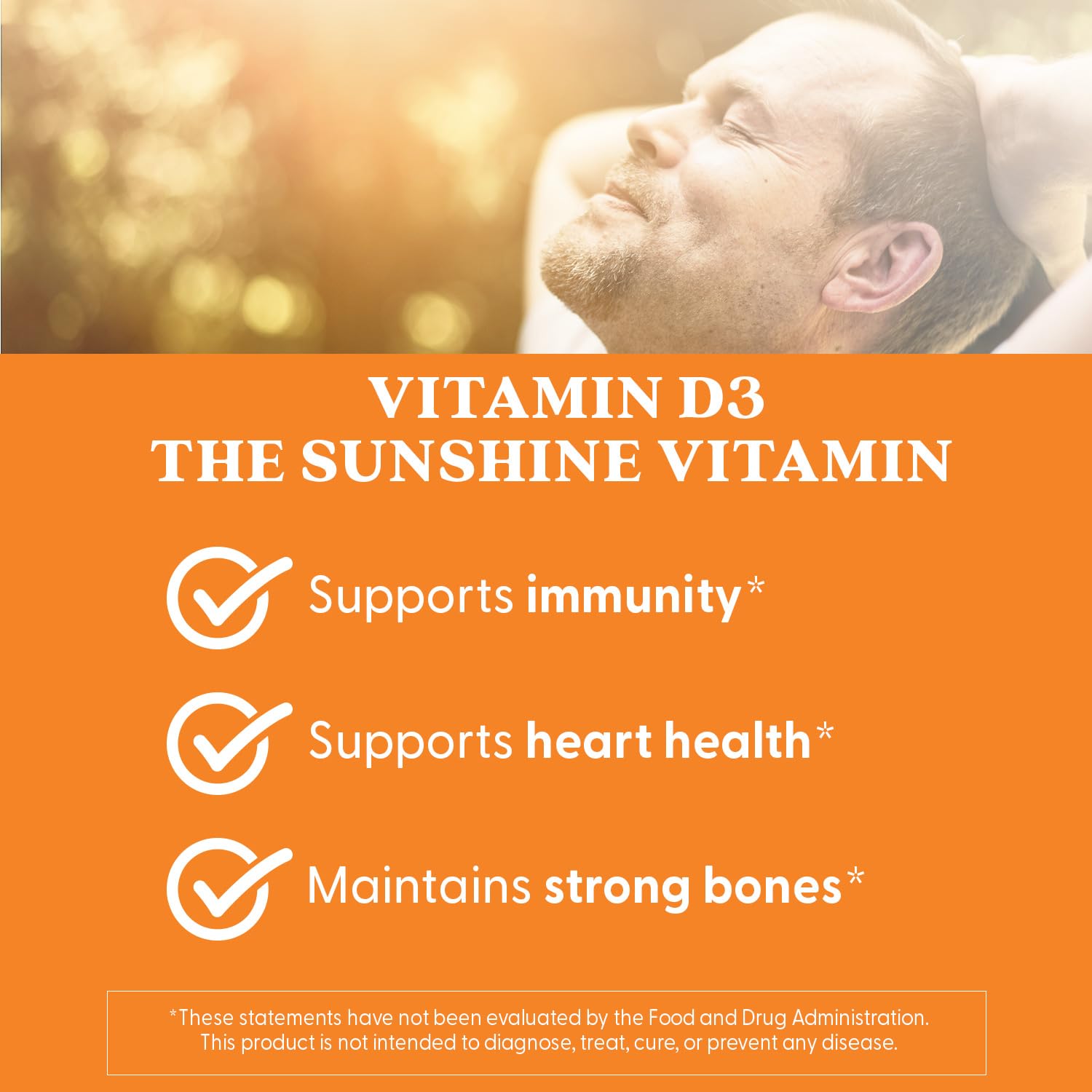 5000 IU vitamin D3 for immunity