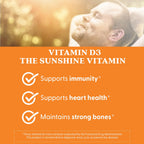 5000 IU vitamin D3 for immunity