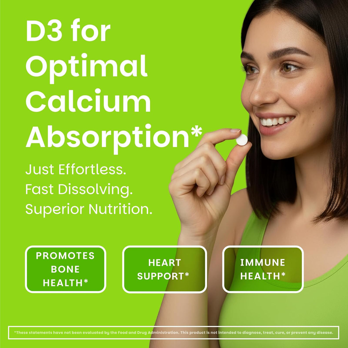 5000 IU Vitamin D3 for immunity