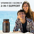 5000 IU Vitamin D3 K2 benefits