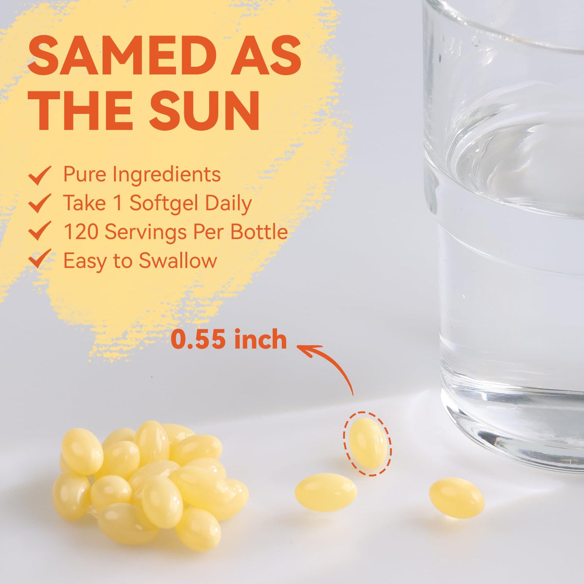 5000 IU Vitamin D3 K2 for energy