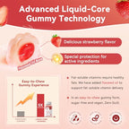 5000 IU Vitamin D3 K2 gummies for daily health