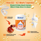 5000 IU vitamin D3 K2 supplement