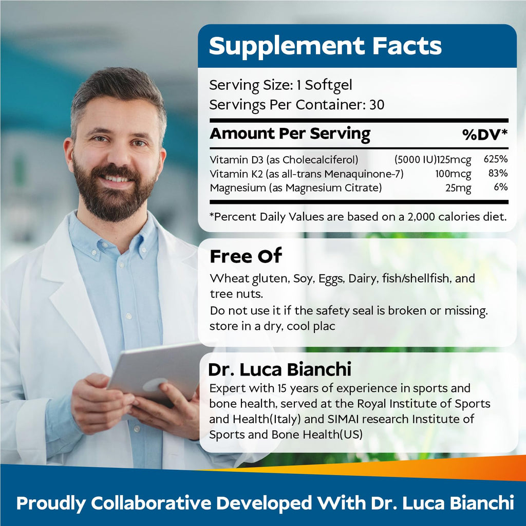 5000 iu vitamin d3 softgels