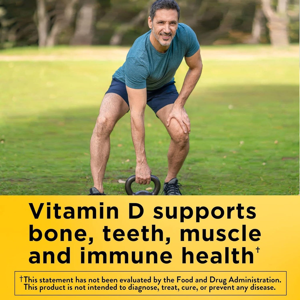 5000 IU vitamin D3 softgels
