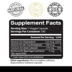 5000 IU Vitamin D3 supplement