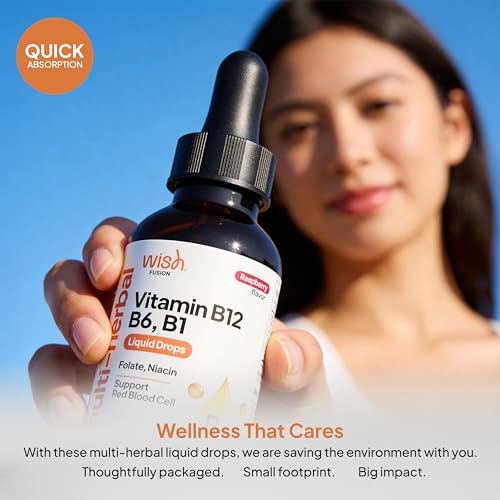 5000 mcg B12 drops for vitality