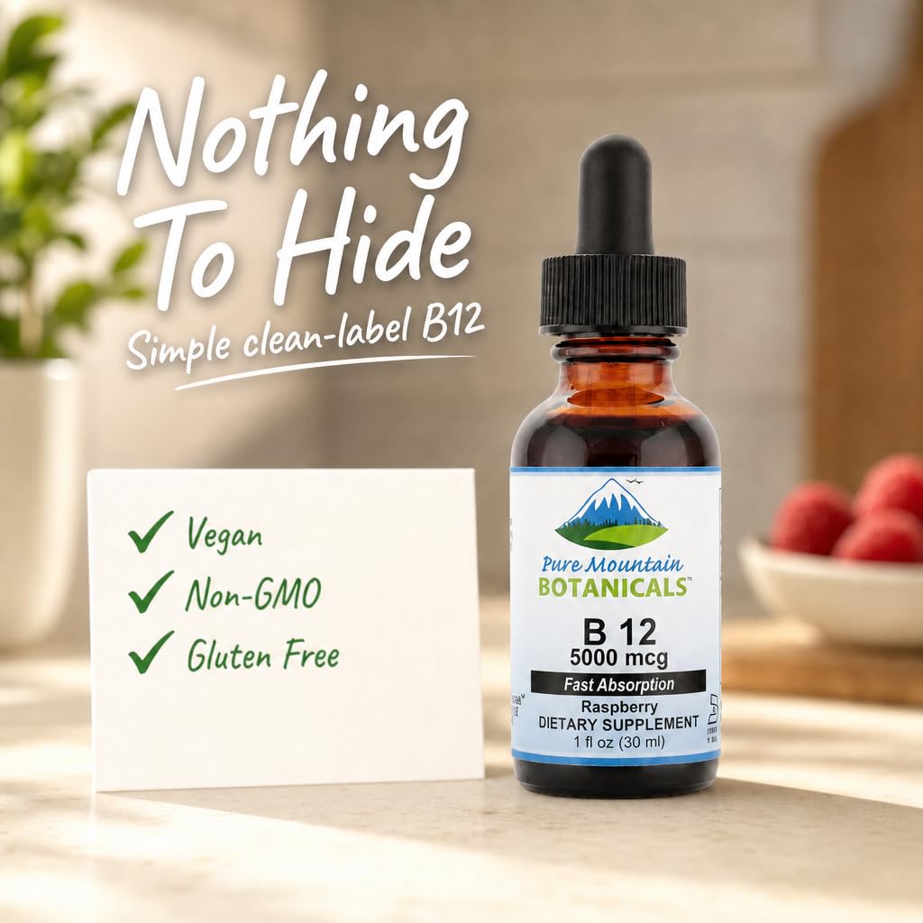 5000 mcg B12 for energy boost