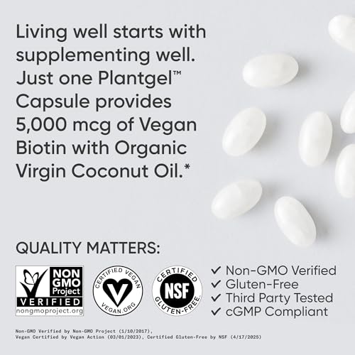 5000 mcg biotin for energy support