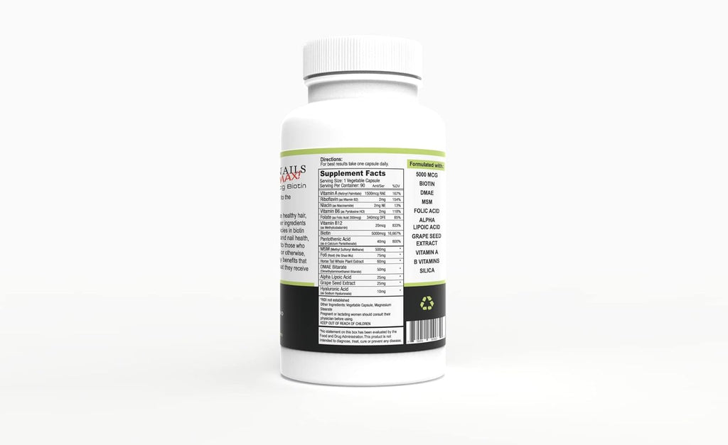 5000 mcg biotin for vibrant hair
