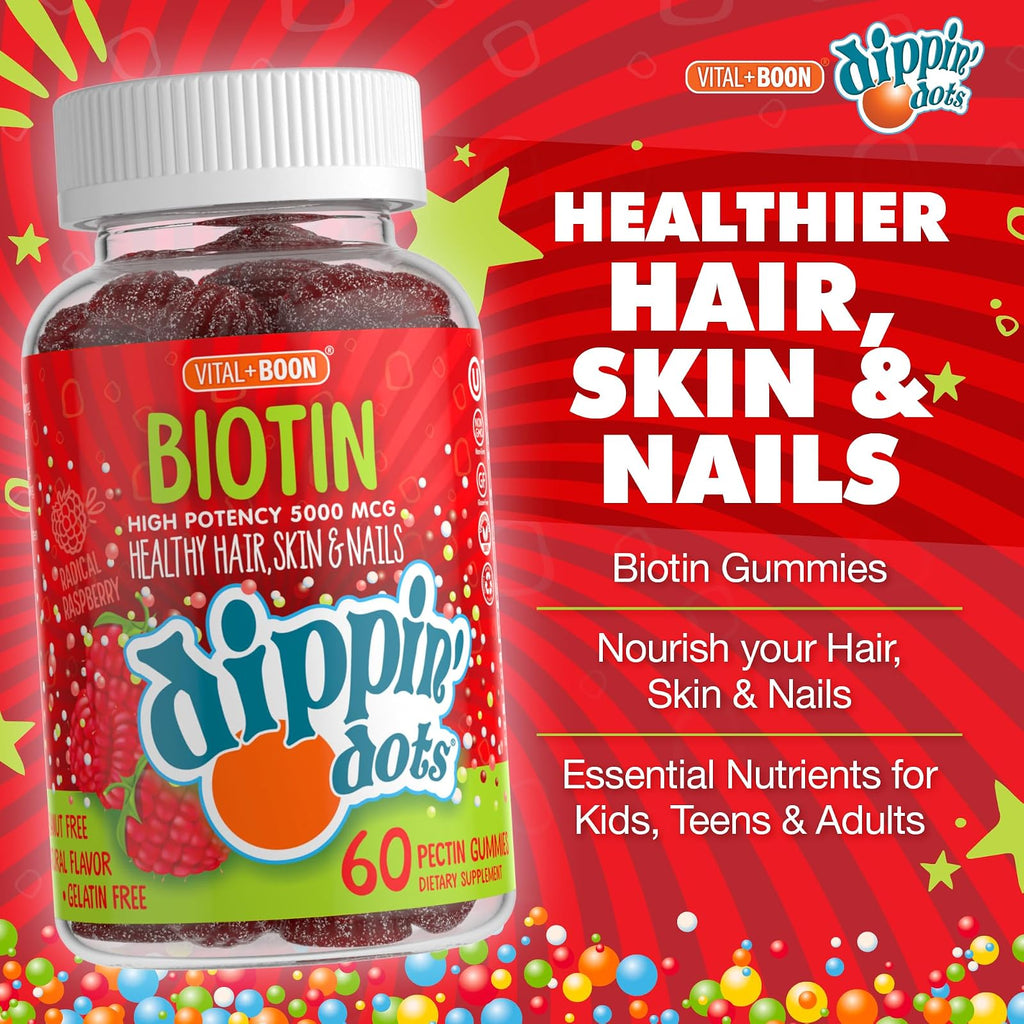 5000 mcg biotin for vibrant skin