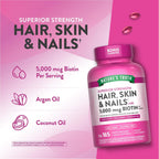 5000 mcg biotin for vitality