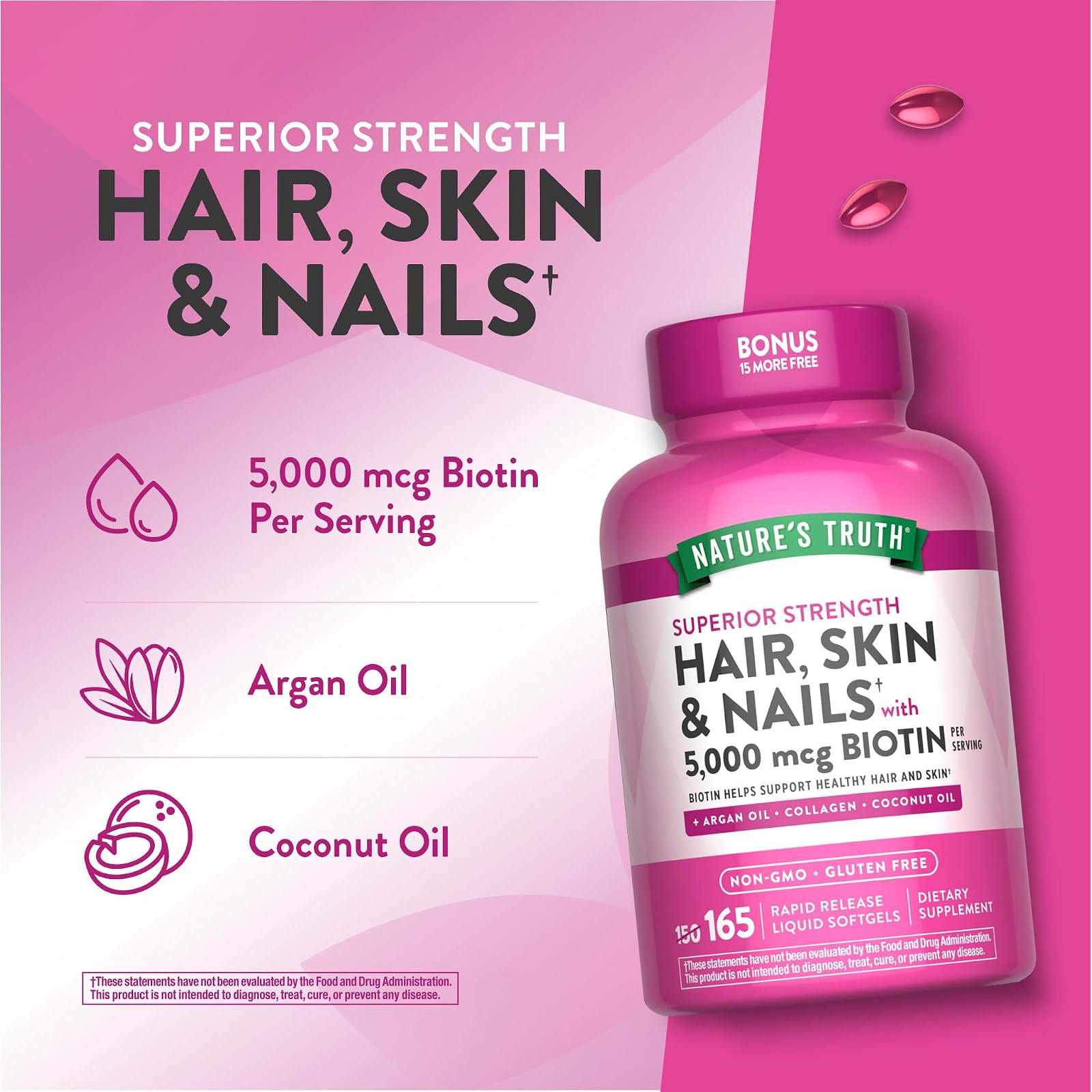 5000 mcg biotin for vitality