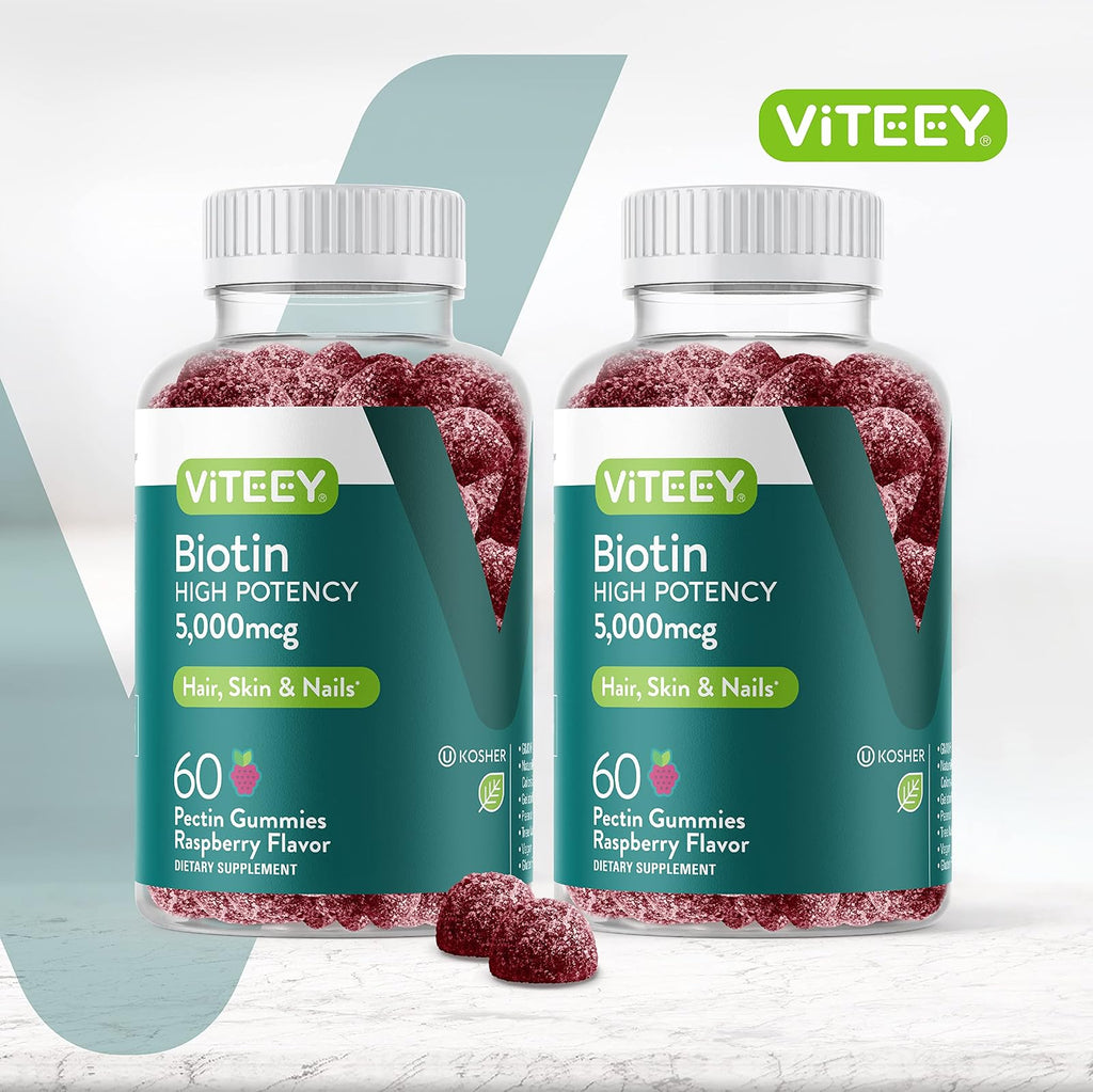 5000 mcg biotin gummies for nails