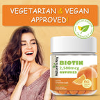 5000 mcg biotin gummies for nails