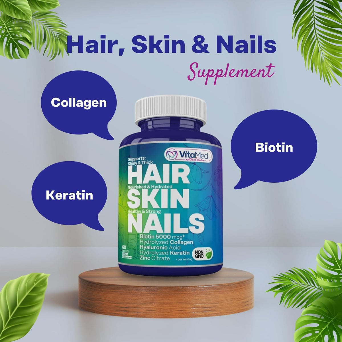 5000 mcg biotin supplement benefits