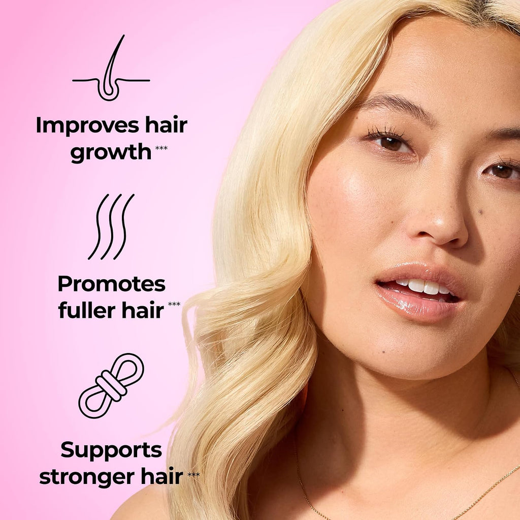 5000 mcg biotin supplement for strong hair