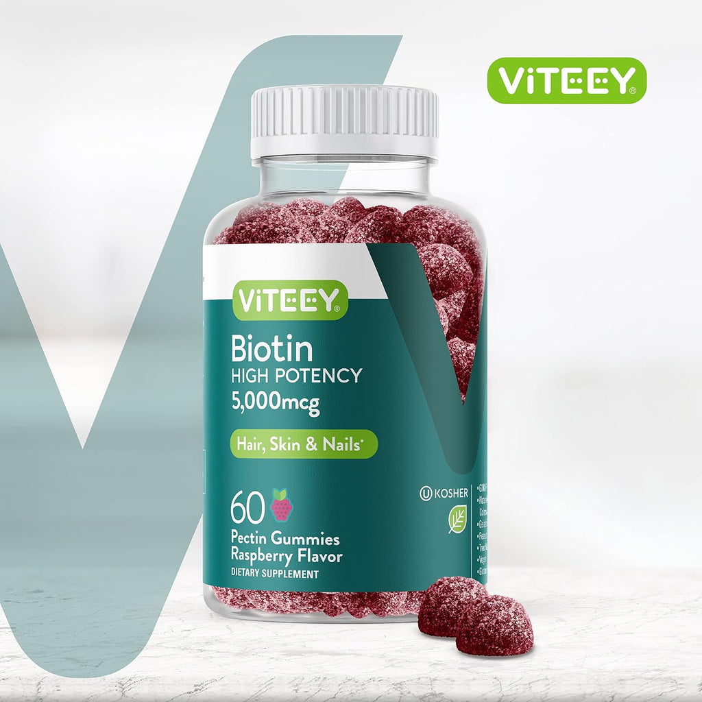 5000 mcg biotin vitamin supplement