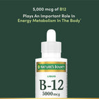 5000 mcg vitamin B12 dosage