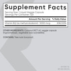 5000 mcg vitamin b12 dosage