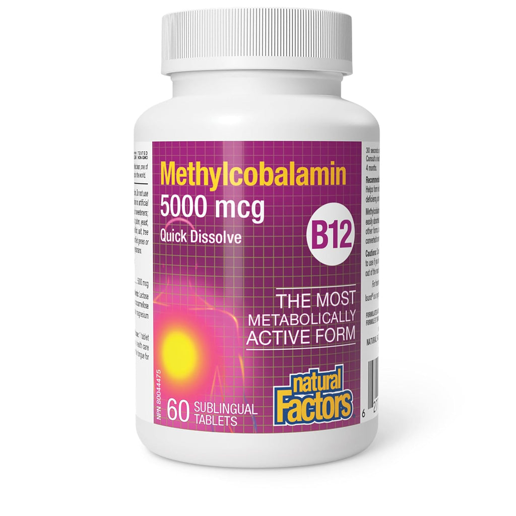 5000 mcg vitamin B12 dosage
