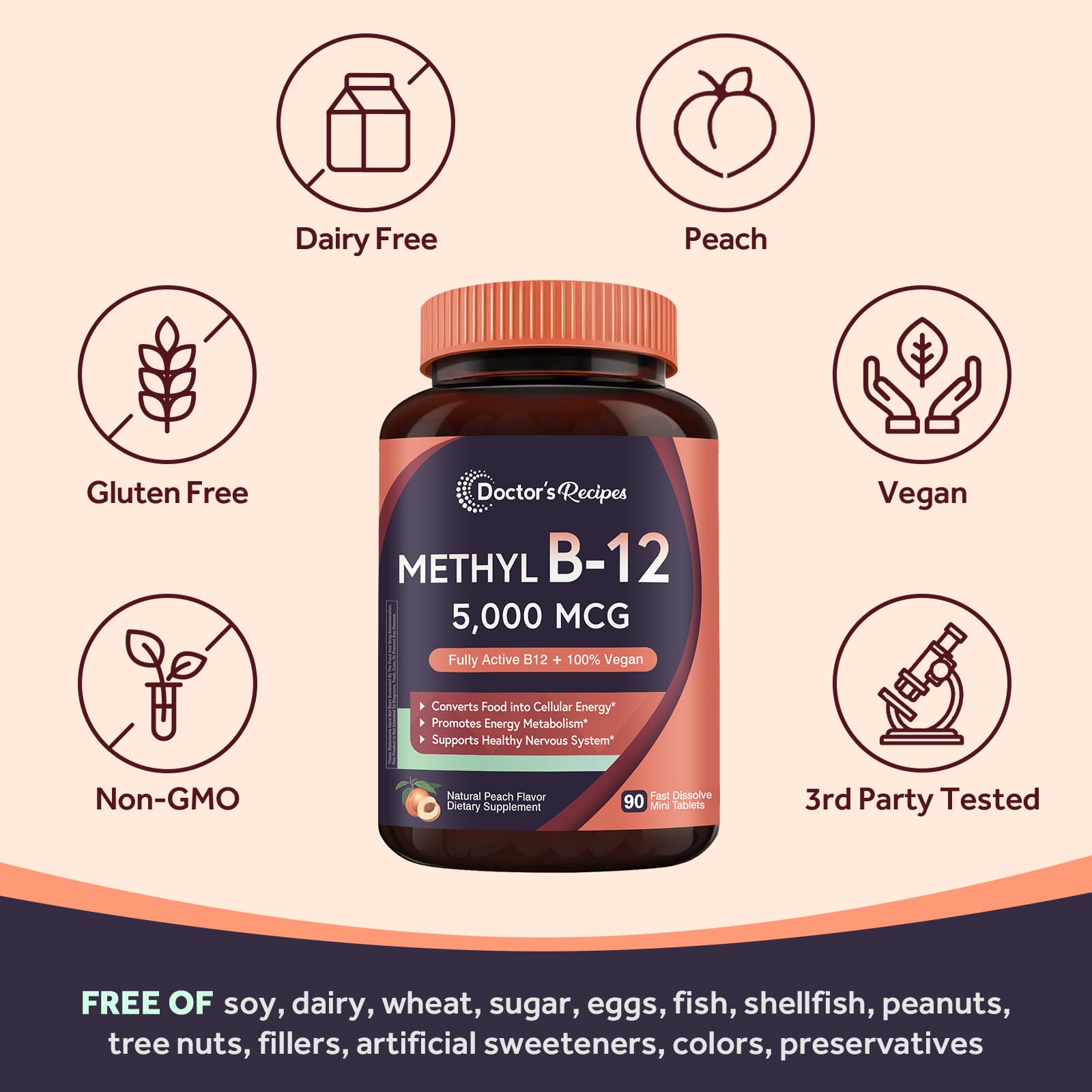 5000 mcg vitamin B12 dosage