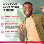 5000 mcg vitamin B12 for energy