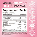 5000 mcg vitamin B12 for vitality