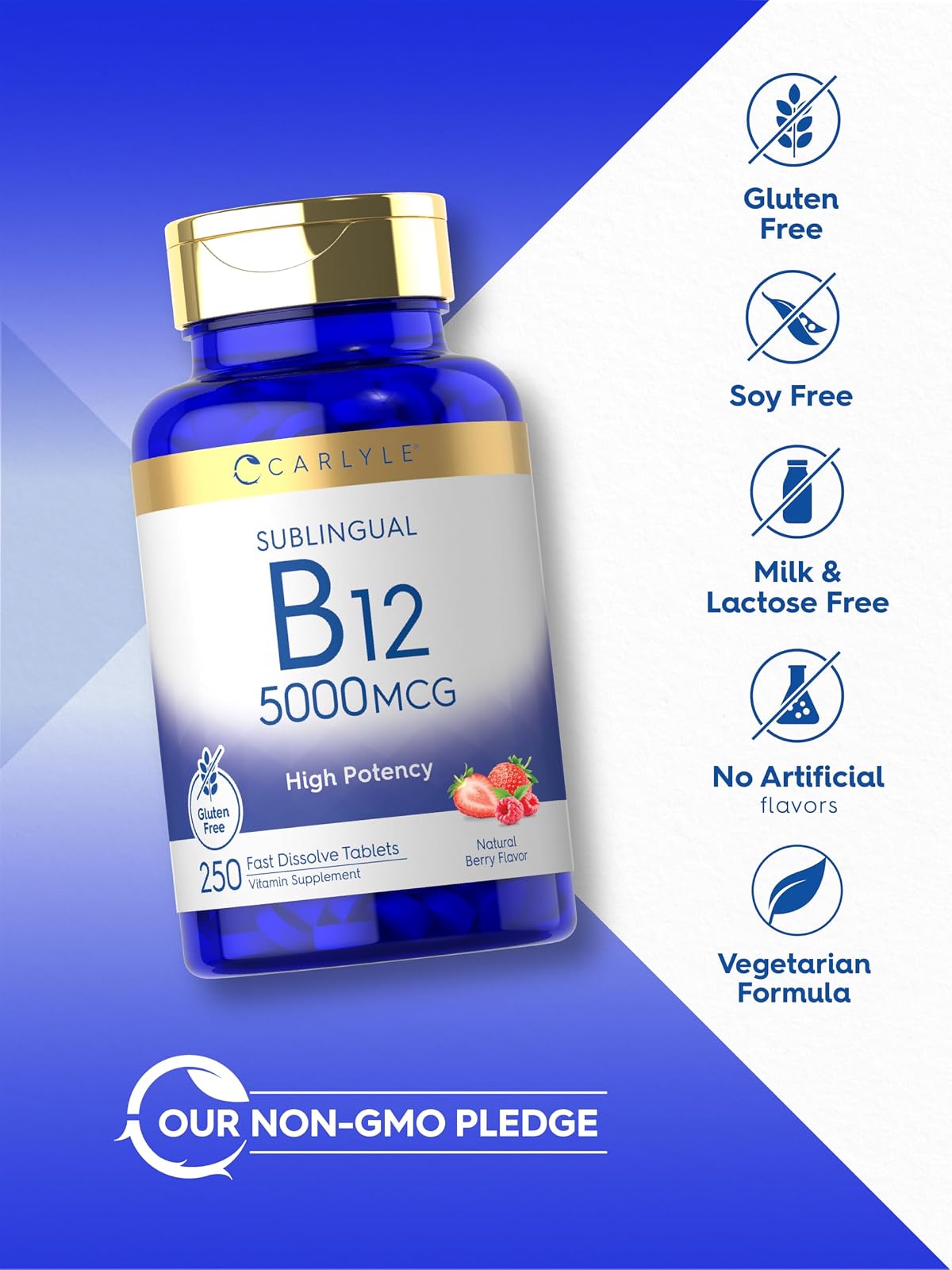 5000 mcg vitamin B12 for vitality
