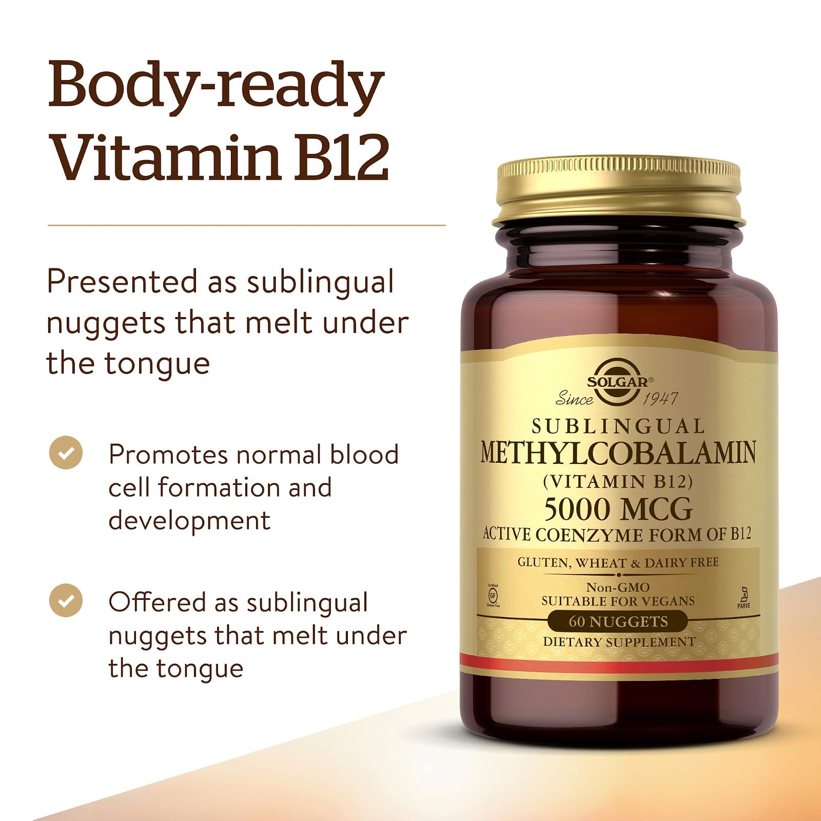 5000 mcg vitamin B12 supplement