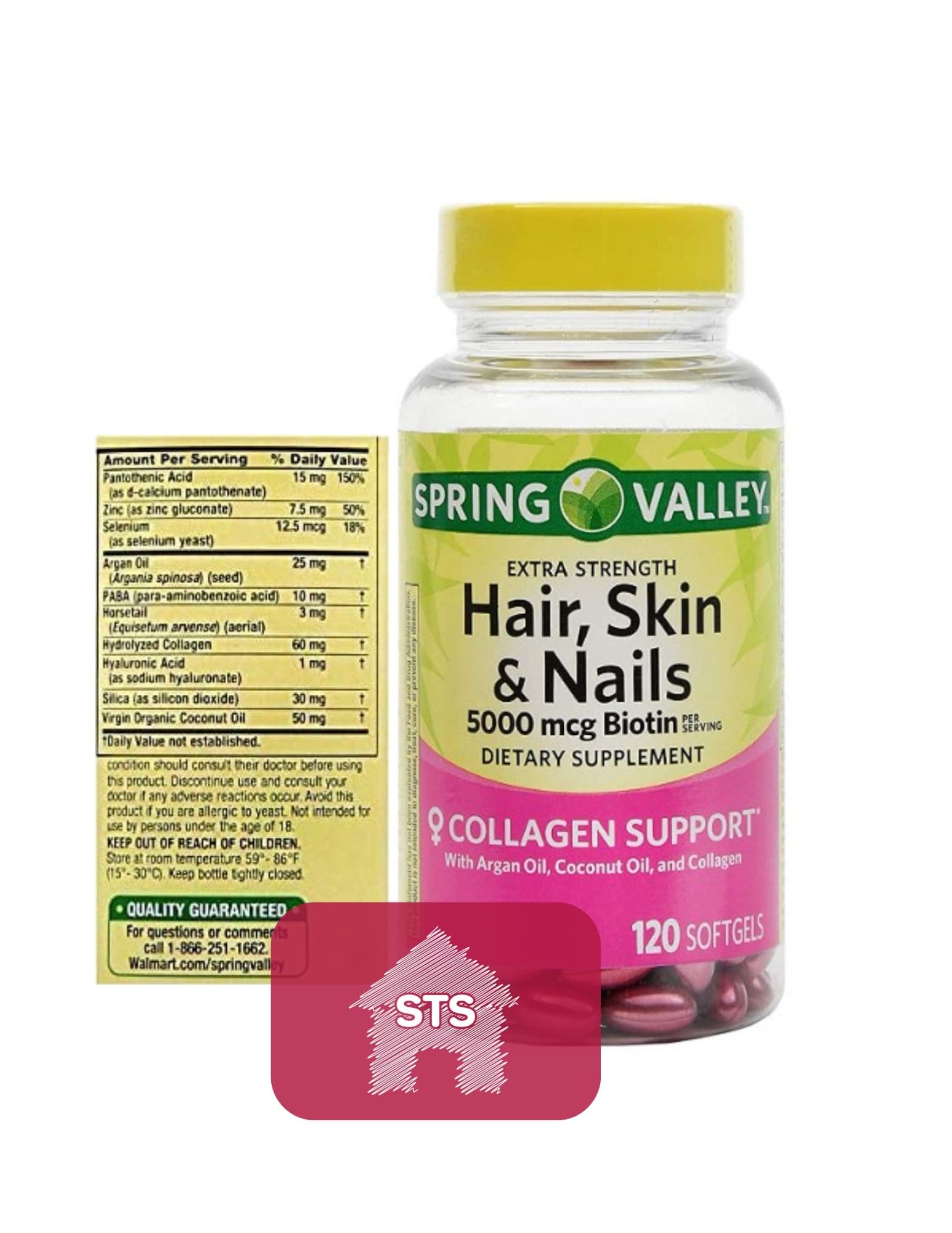 5000 mcg vitamin bundle for beauty