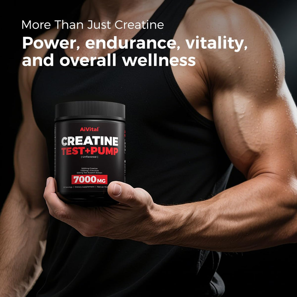 5000 mg creatine for enhanced performance