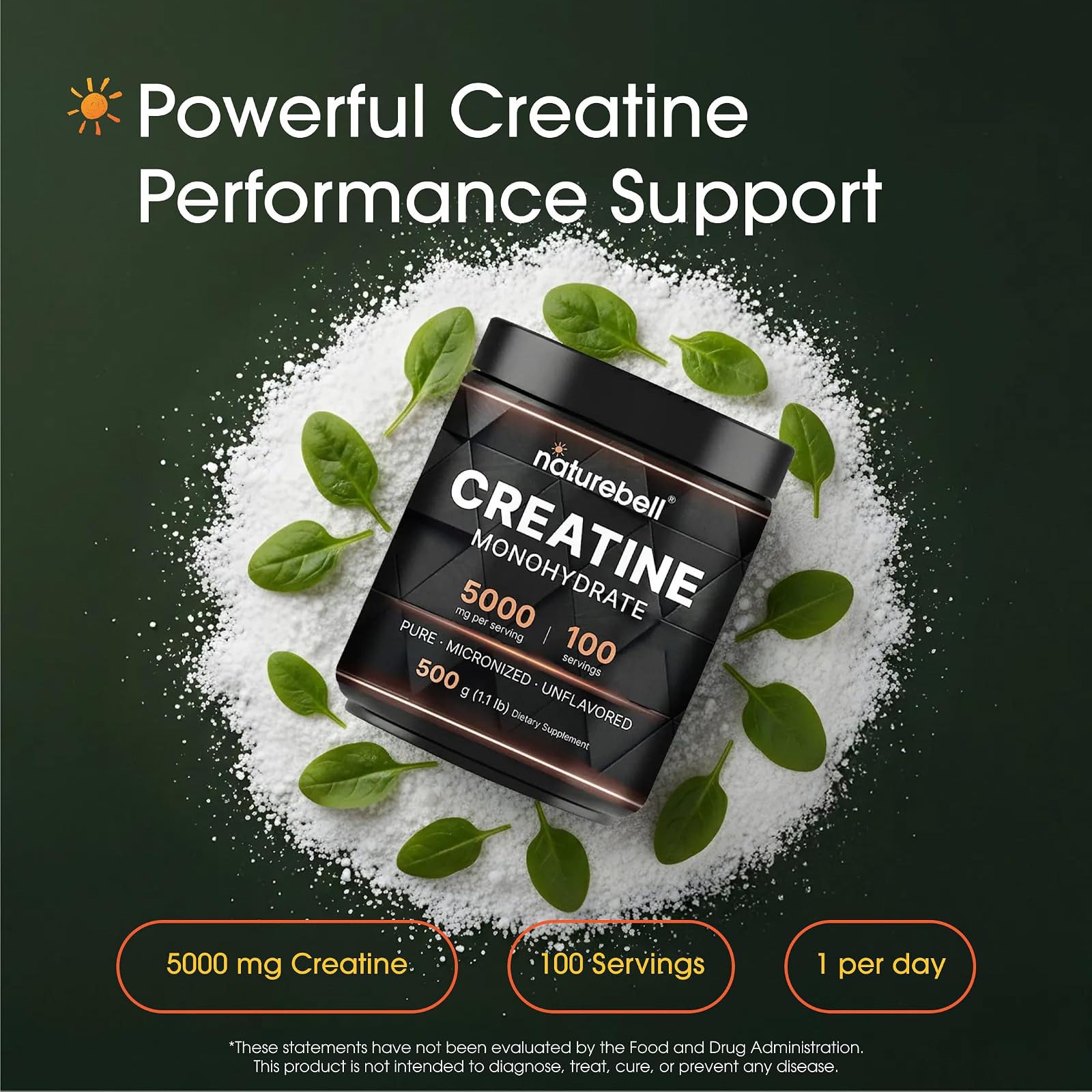 5000 mg creatine for muscle gain