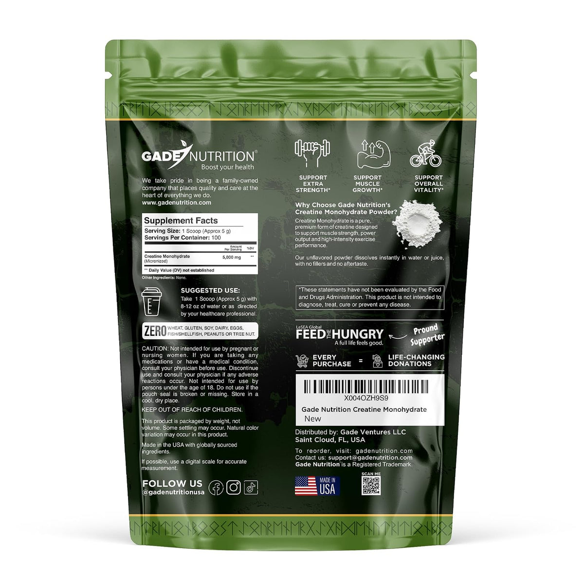 5000 mg creatine for muscle growth