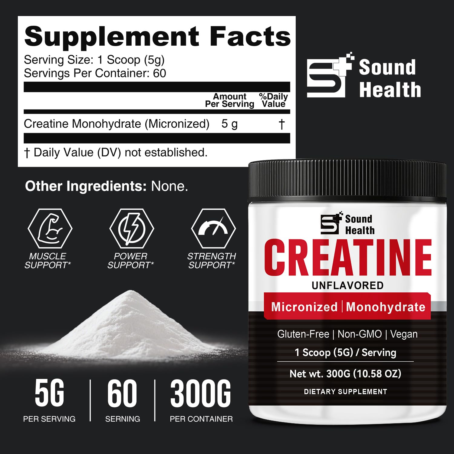 5000 mg creatine for muscle growth
