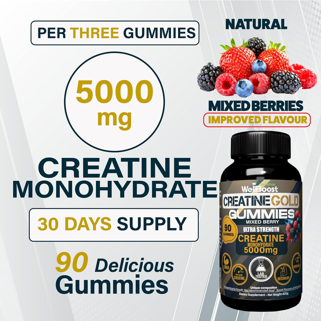 5000 mg creatine for muscle recovery