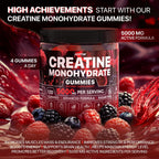 5000 mg creatine gummies for athletes