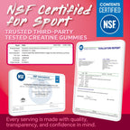 5000 mg creatine gummies for athletes