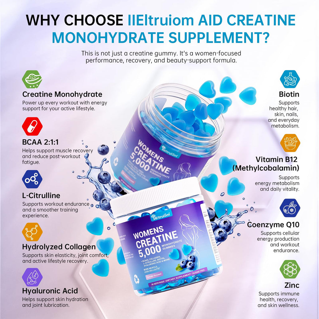 5000 mg creatine gummies for athletes