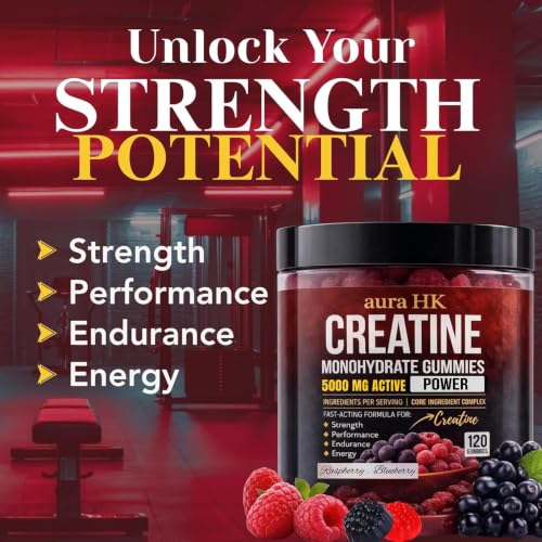 5000 mg creatine gummies for athletes