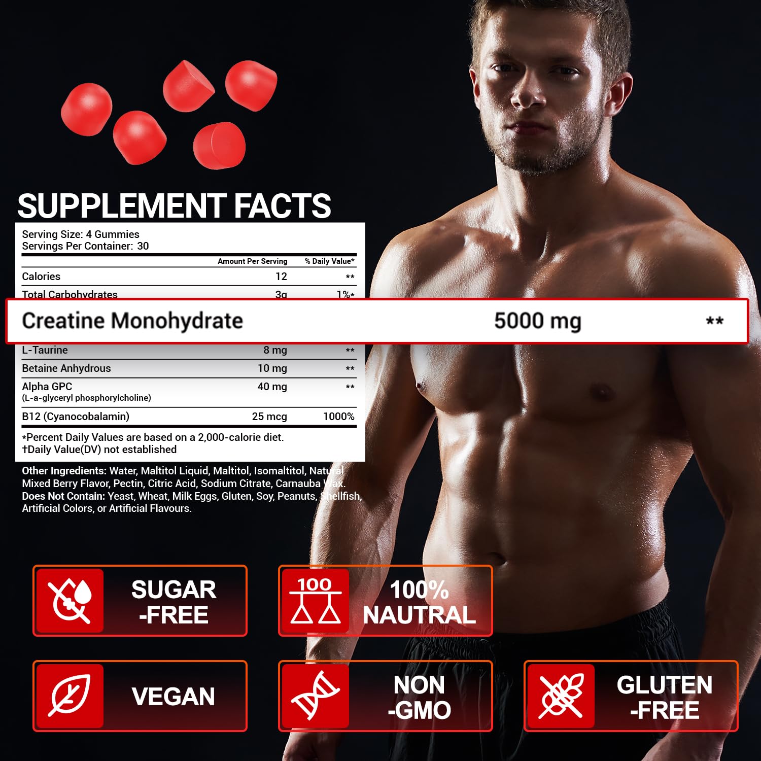 5000 mg creatine monohydrate benefits