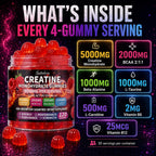 5000 mg creatine monohydrate benefits