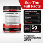 5000 mg creatine monohydrate chews