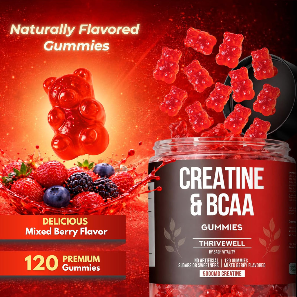 5000 mg creatine monohydrate gummies